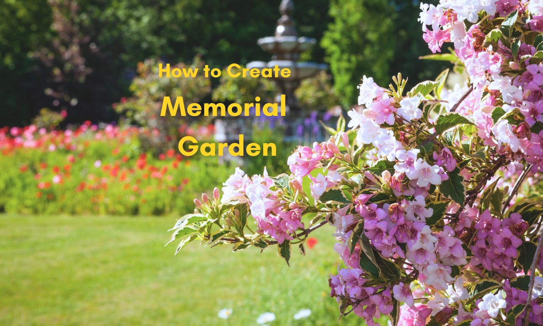How to Create a Healing Memorial Garden